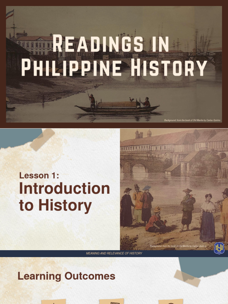 LESSON 1 Introduction to History | PDF | Historiography | Historian