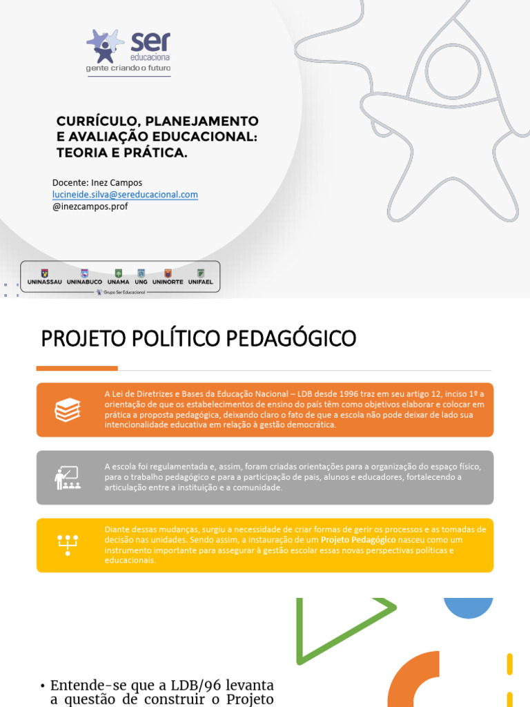 Aula 02 Currículo 2024 | PDF | Pedagogia | Aprendizado