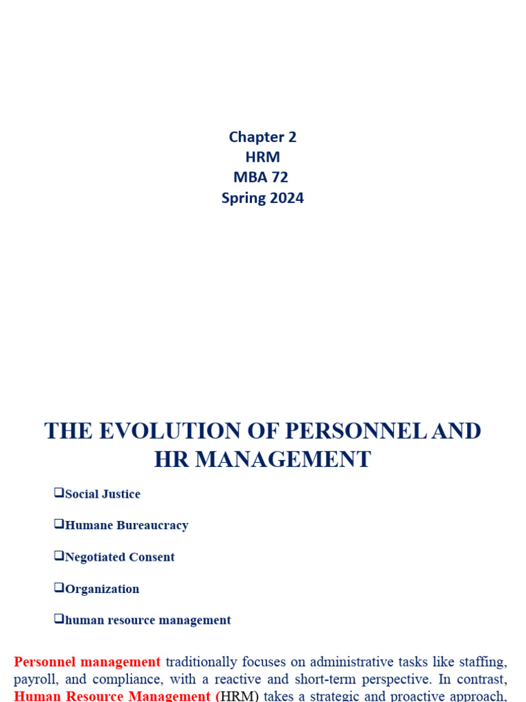 Chapter 2 | PDF | Human Resource Management | Employment