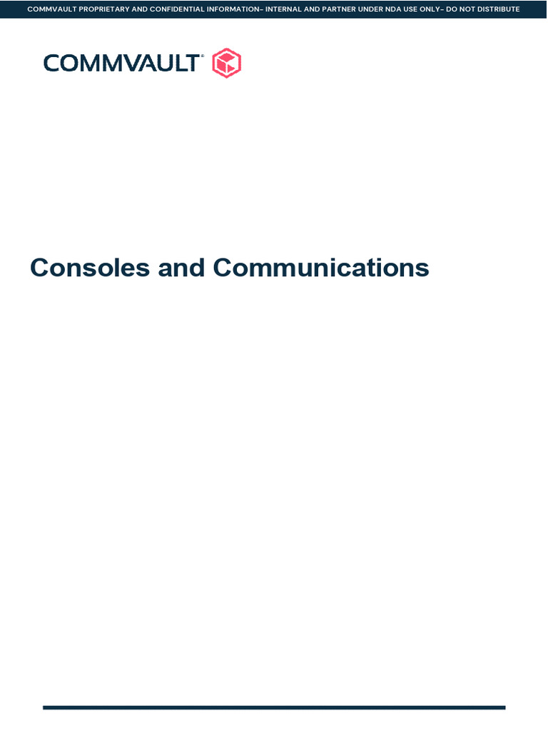 Consoles and Communication Downloadable Resource | Download Free PDF | Application Software ...