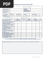 DOPS Assessment Form Guide | PDF | Informed Consent | Simulation
