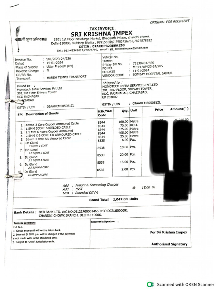 Sri Krishna Impex | PDF