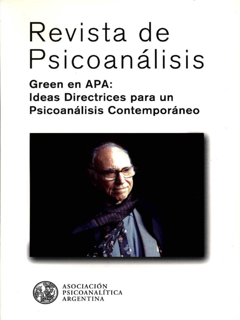 Crisis y futuro del psicoanálisis según Green | PDF | Psicoanálisis