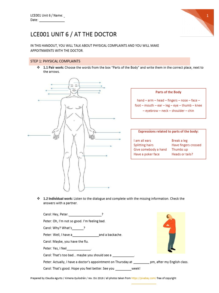 GUÍA AT THE DOCTOR | PDF