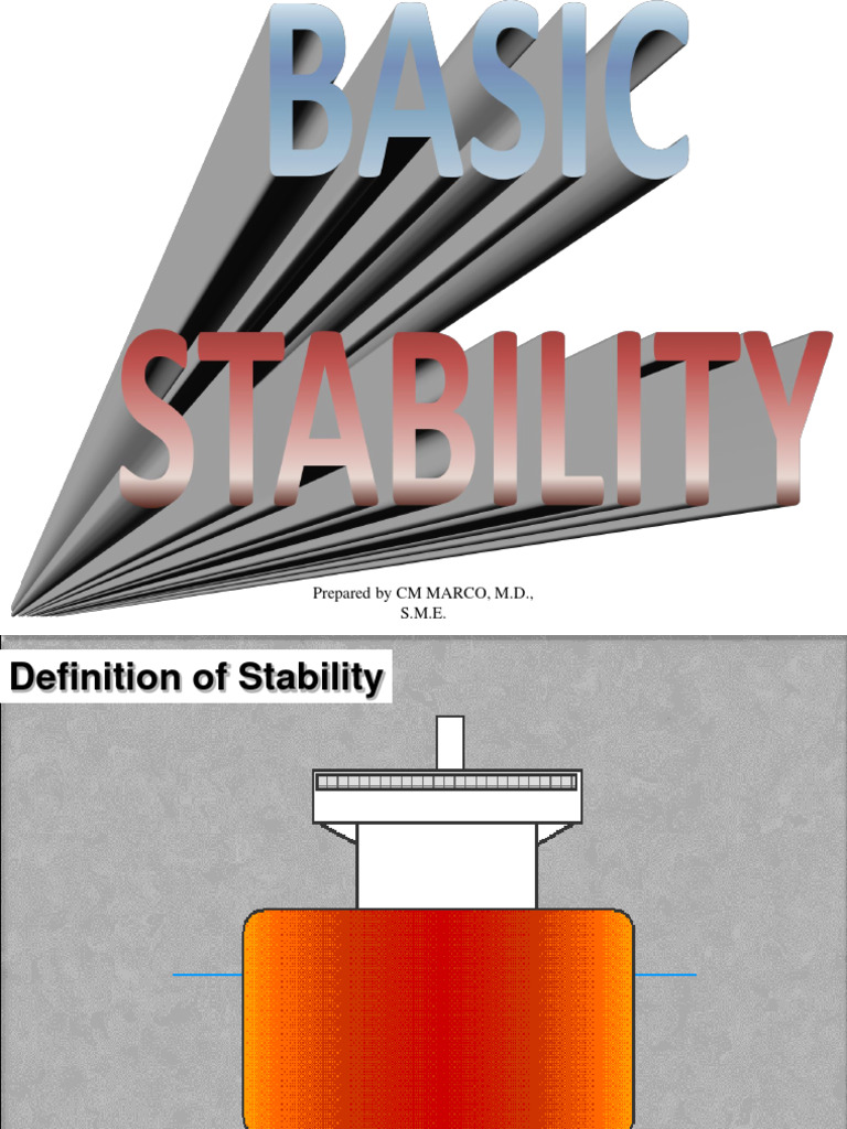Basic Stability 2 | PDF | Tonnage | Shipbuilding
