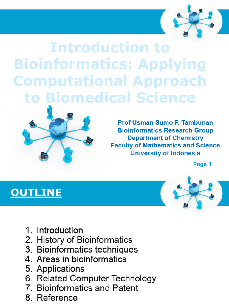 Unsoed Usft Lecture | PDF | Bioinformatics | Genomics