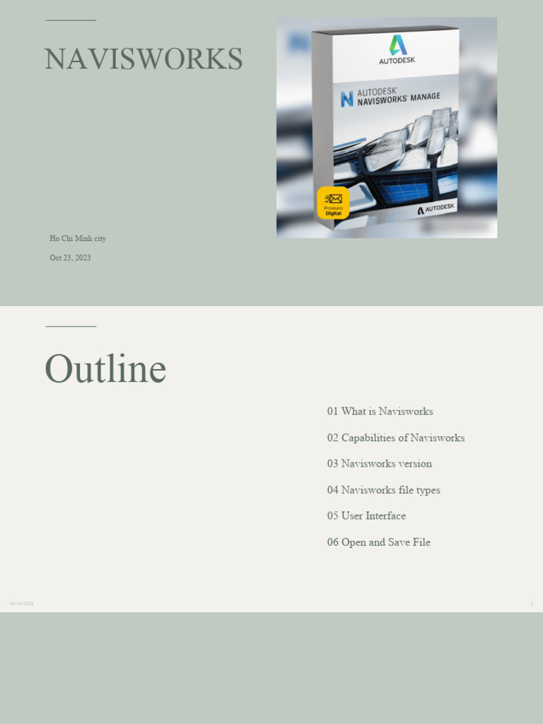 05.introduction To Navisworks | PDF | 3 D Computer Graphics | Autodesk Revit