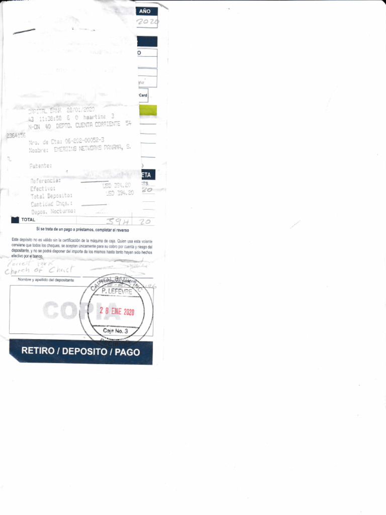 Recibo de Internet | PDF