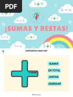 Sumas y Restas Del 1 Al 10 para Imprimir | PDF | Sustracción | Aritmética