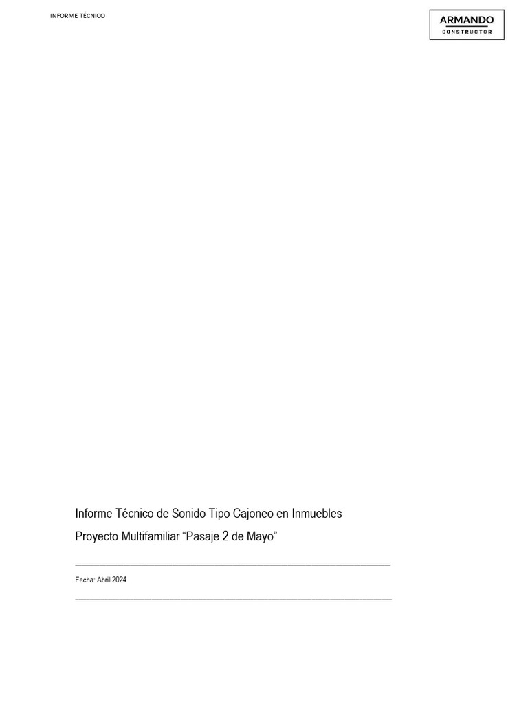 Informe N°001 - Informe Tecnico de Losas Aligeradas Con Enchape | PDF