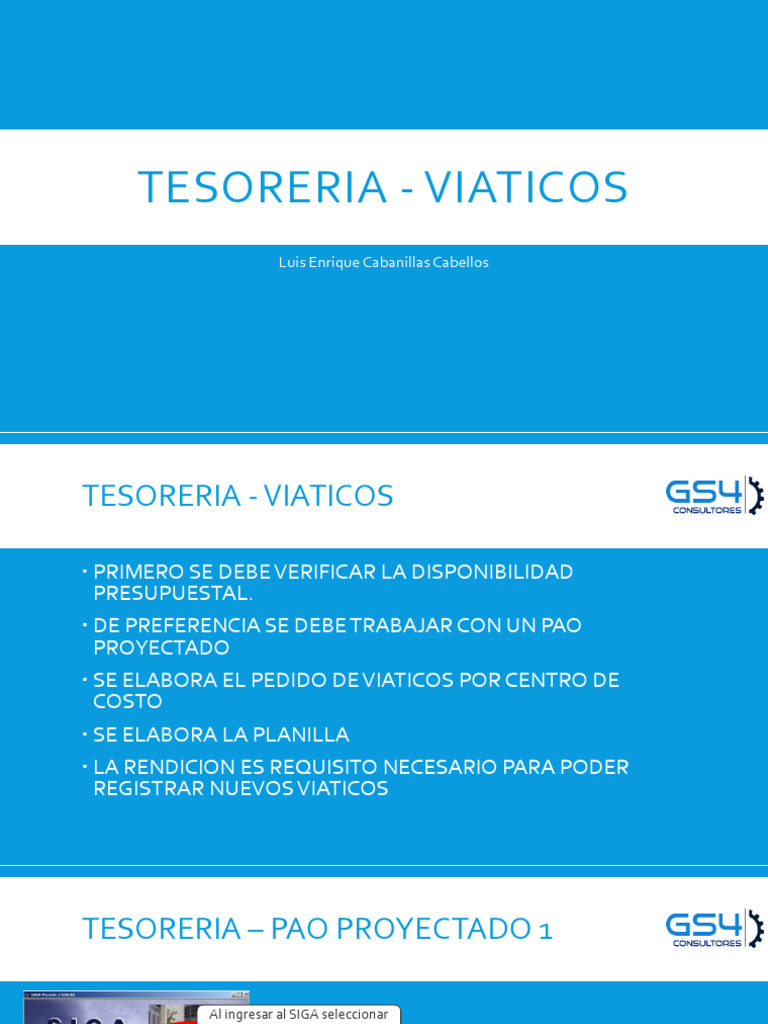 Modulo III Lectura Obligatoria 1 Pedidos de Viaticos | PDF