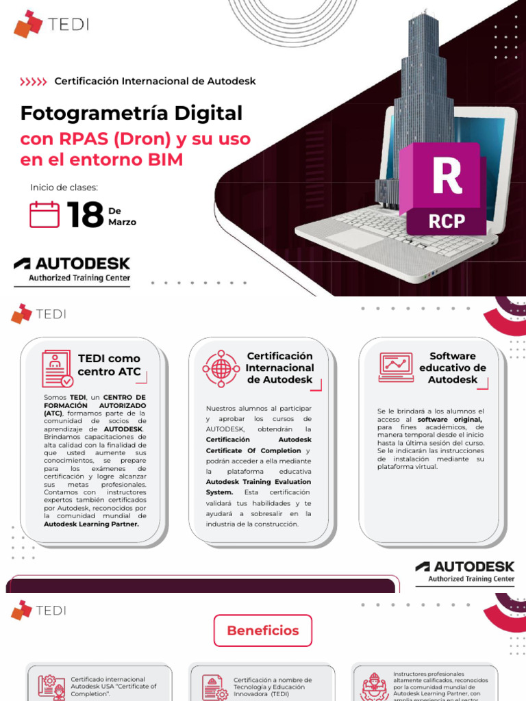 Fotogrametría Digital con Drones en BIM | PDF | Vehículo aéreo no ...