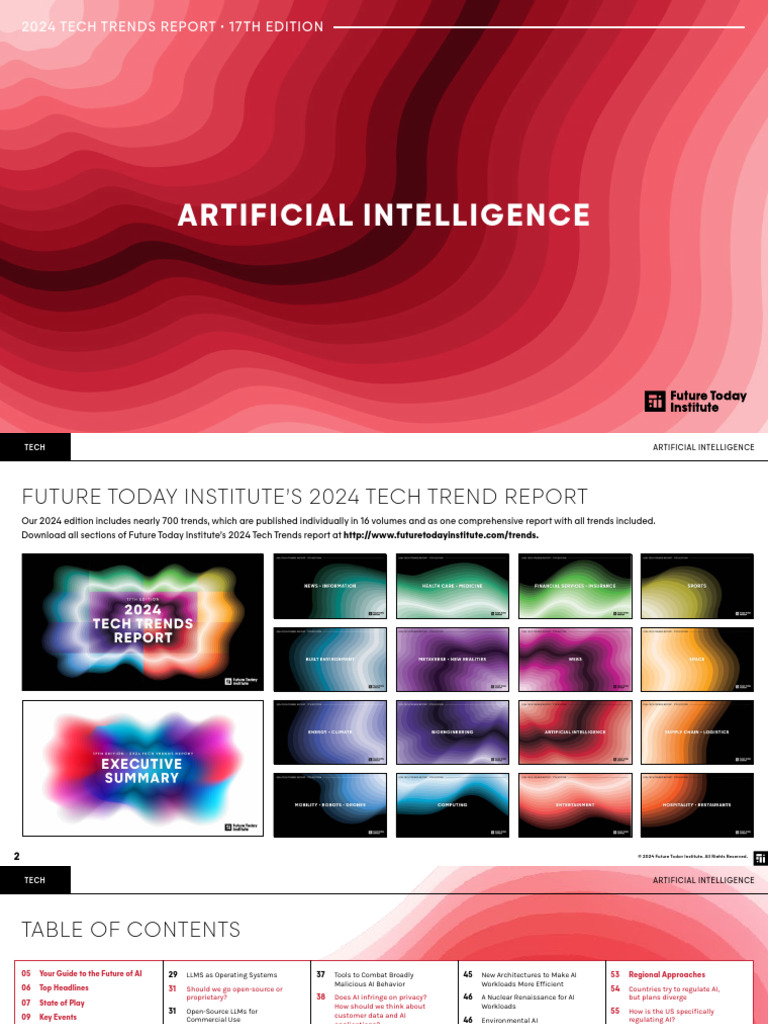 TR2024 Artificial-Intelligence FINAL LINKED | PDF | Artificial Intelligence | Intelligence (AI ...