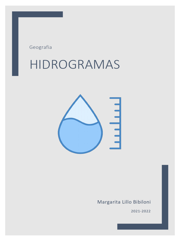 Hidrogramas Margarita Lillo | PDF | Río | Descarga (hidrología)