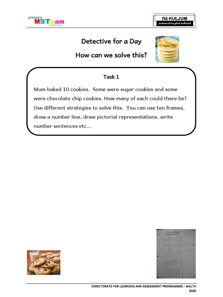 Detective for a Day Activities | PDF