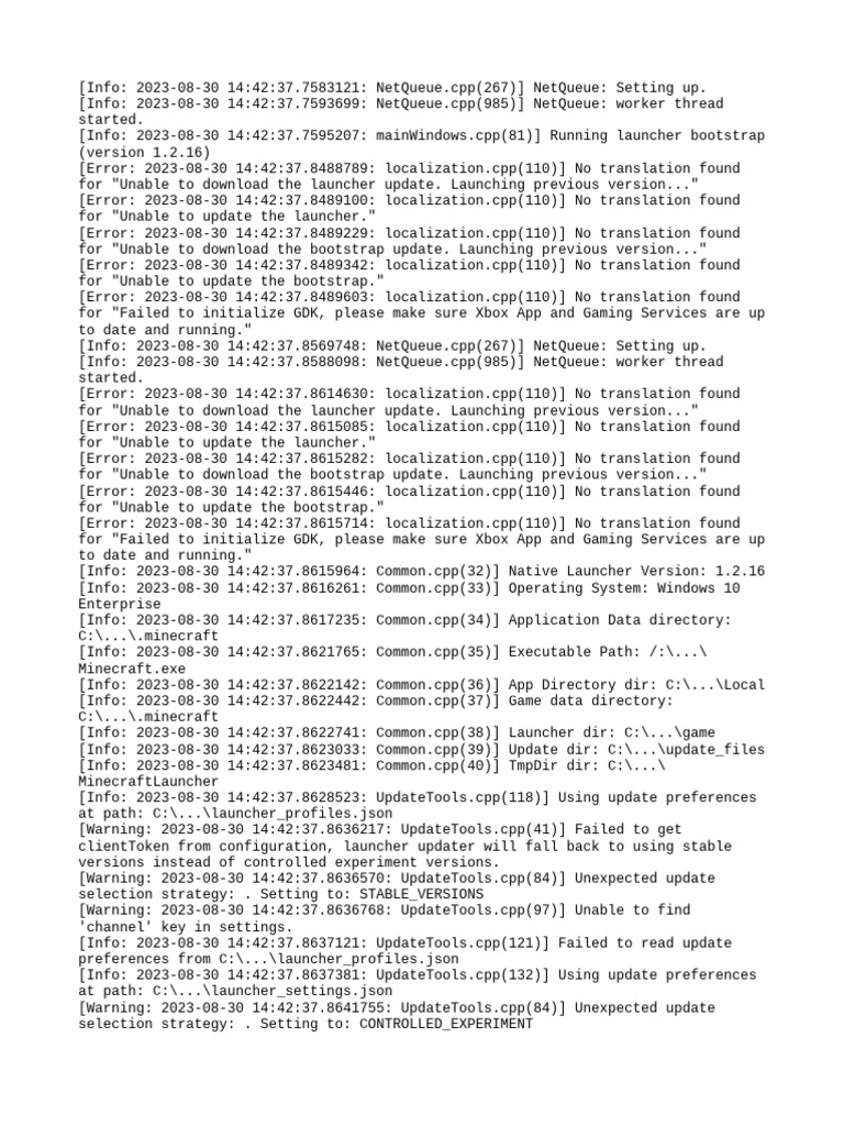 Launcher Log | PDF | Computer Architecture | Operating System Families