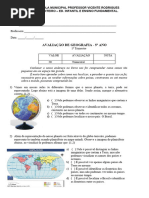 Atividade Adaptada Atmosfera Da Terra Ciencias | PDF | Atmosfera | Terra