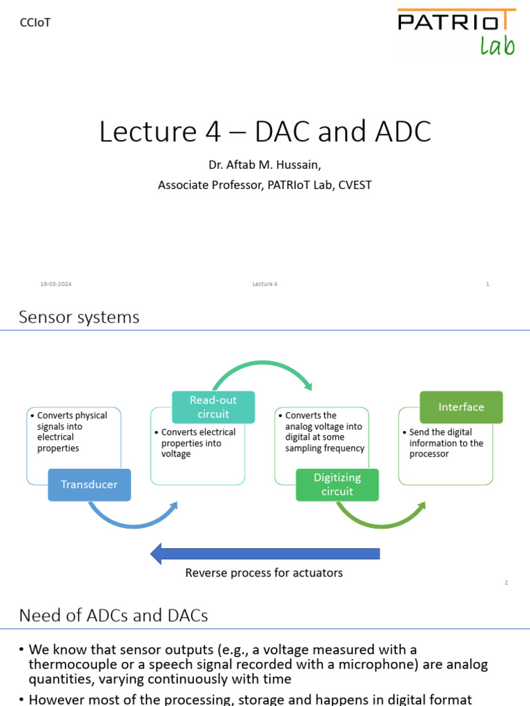 Lecture 4 Adc And Digital Communication Pdf Analog To Digital