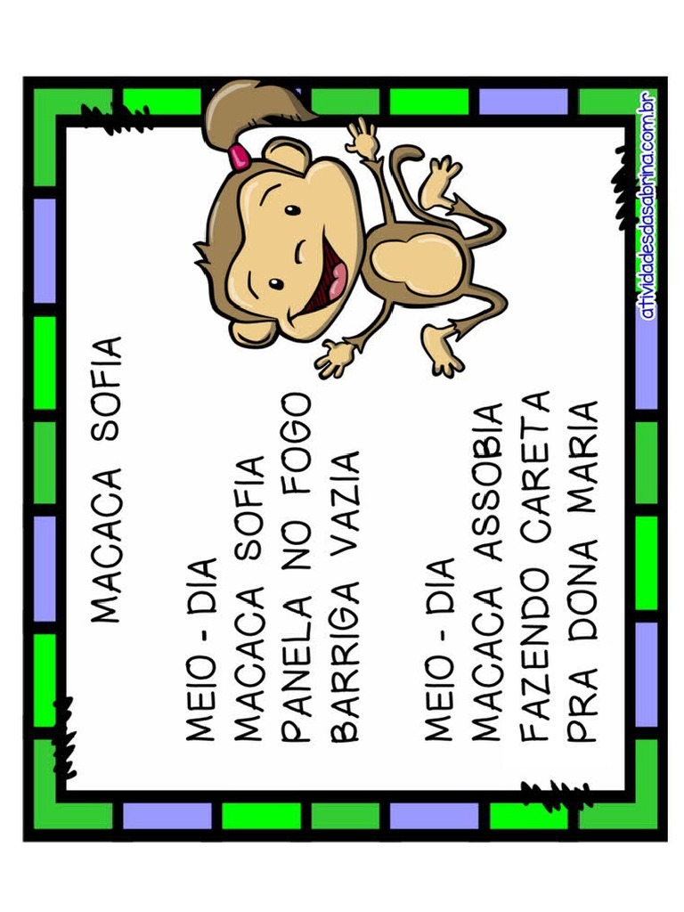 Parlenda Macaca sofia (1) | PDF