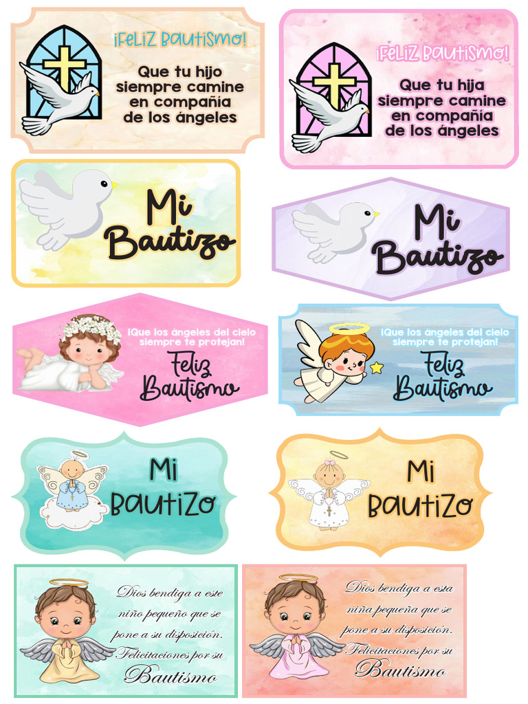 Toppers Bautizo 2 | PDF