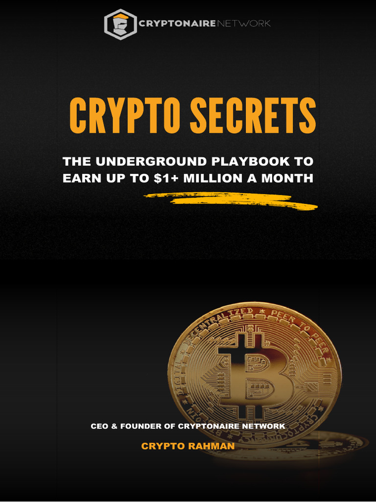 Crypto Secrets Ebook Bonus | PDF | Cryptocurrency | Money