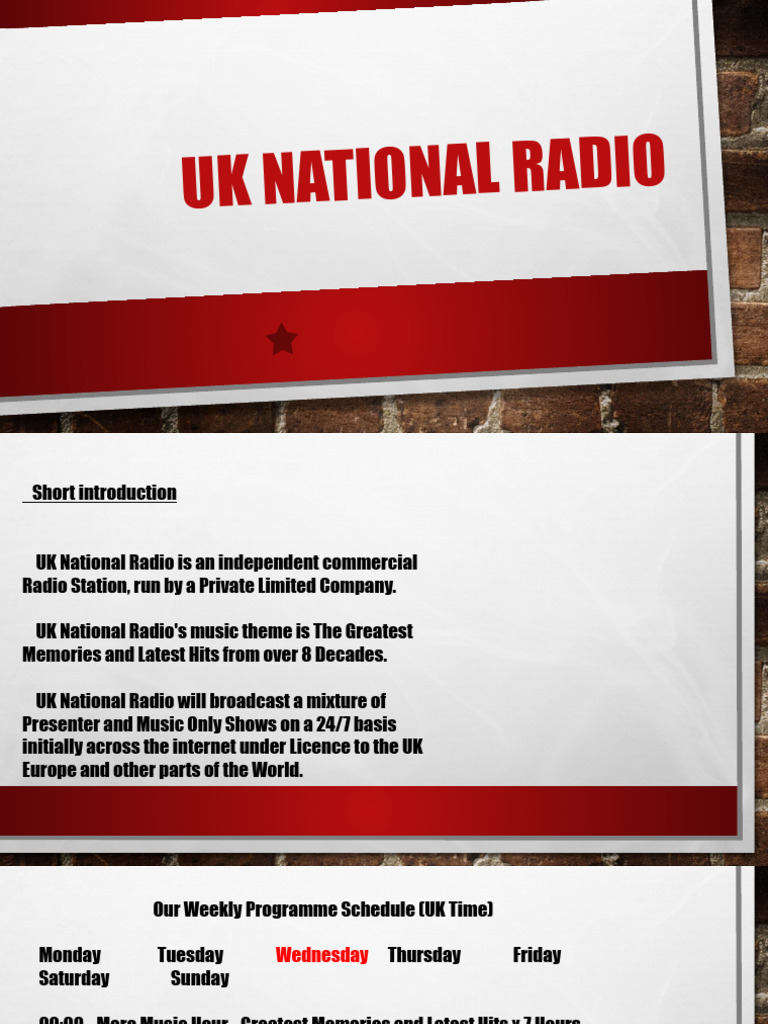 national radio | PDF | Bbc | Electronics