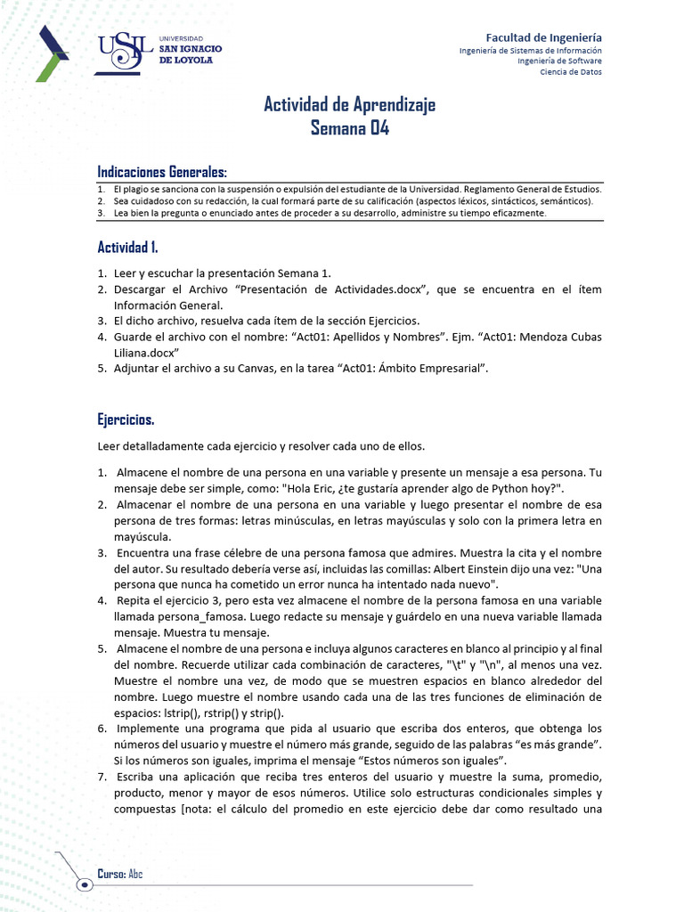 (04-2) Actividad - AEP | PDF | Usuario (informática) | Ciencias de la ...
