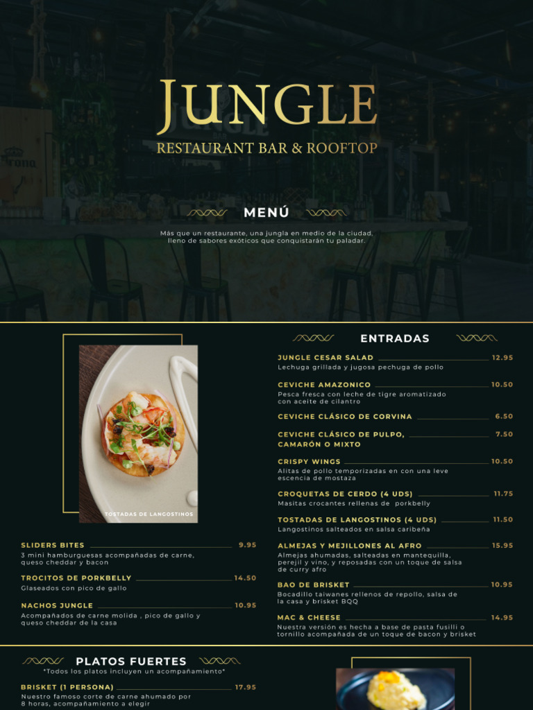Menú Jungle | PDF