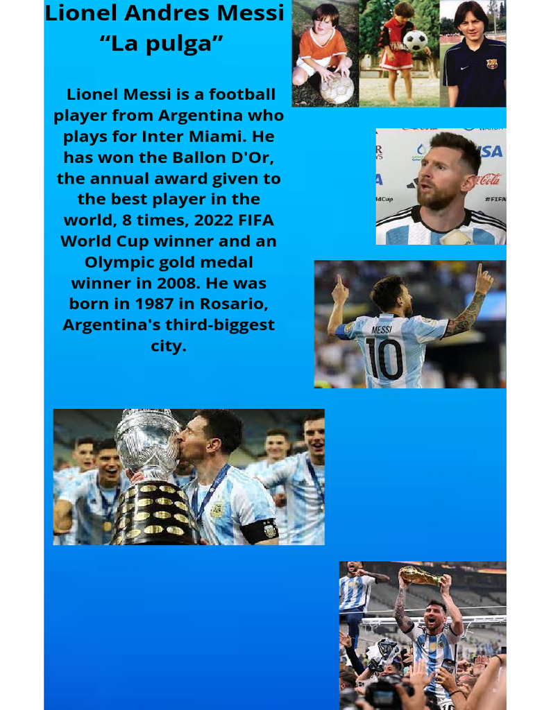 Collage de Fotos Messi | PDF