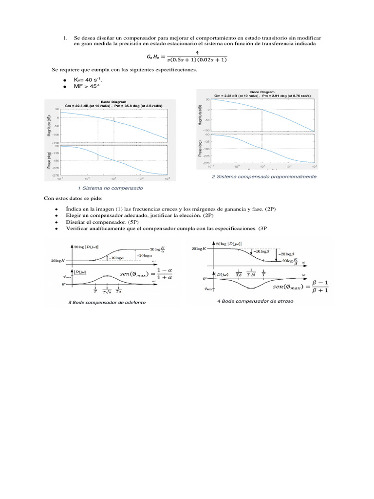 Sol Ejer 1º Parcial - Rta en Frec | PDF | Decibel