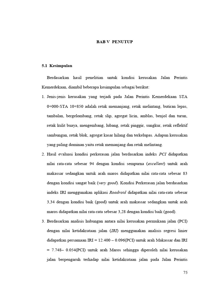 Draft Bab V Penutup Rev | PDF | Bisnis | Teknologi & Rekayasa