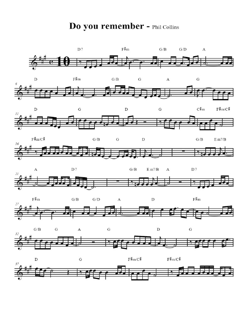 Do You Remember | PDF