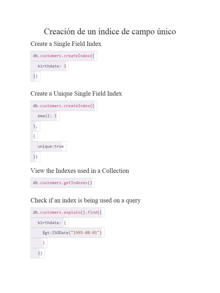 Indexes | PDF | Computers