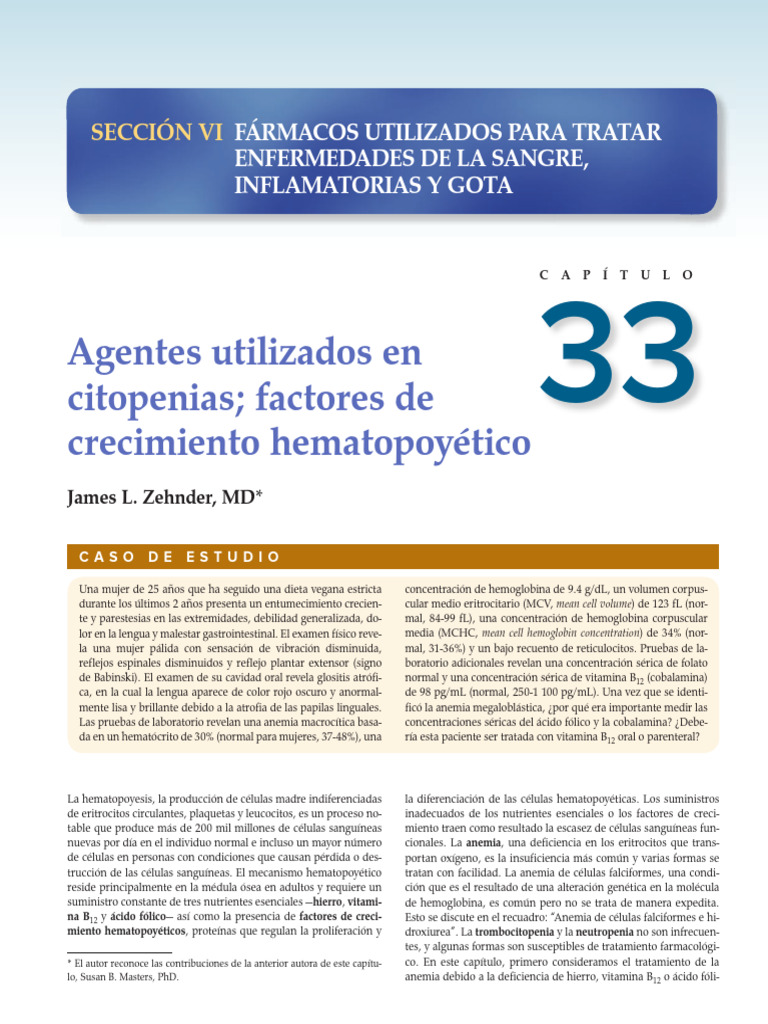 CITOPENIA | Descargar gratis PDF | Hierro | Anemia