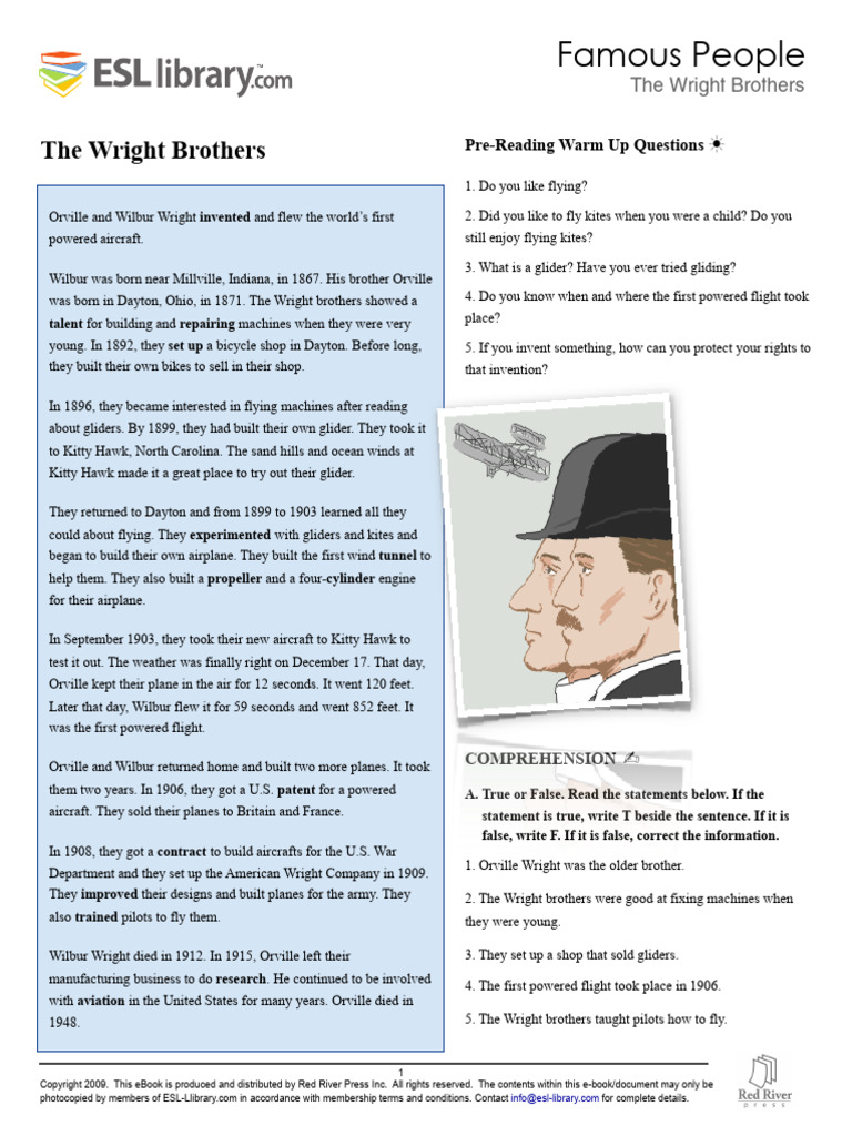 the wright brothers | PDF | Wright Brothers | Wright Flyer