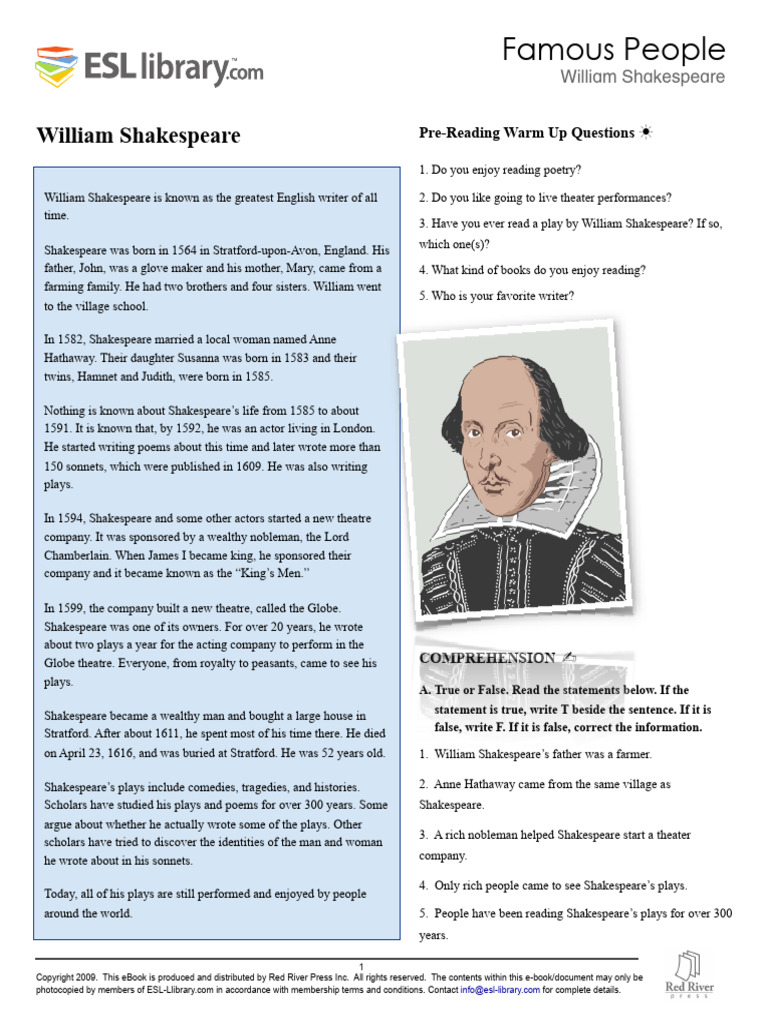 William Shakespeare | Download Free PDF | William Shakespeare