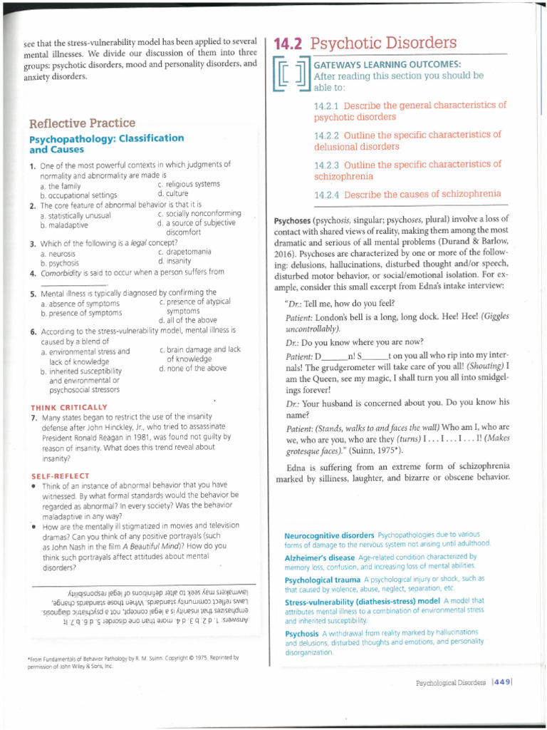 Psychotic Disorders | PDF