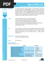 Sellotex Ficha Técnica | PDF | Revestimiento | Humedad