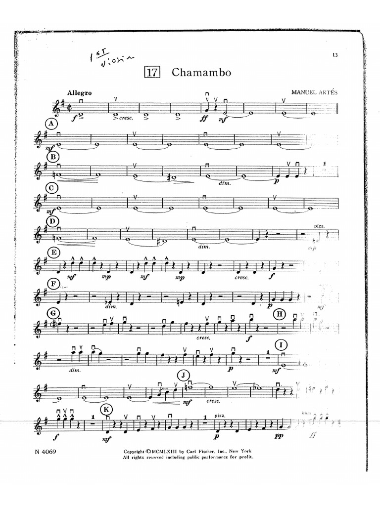 Chamambo - VLN I | PDF