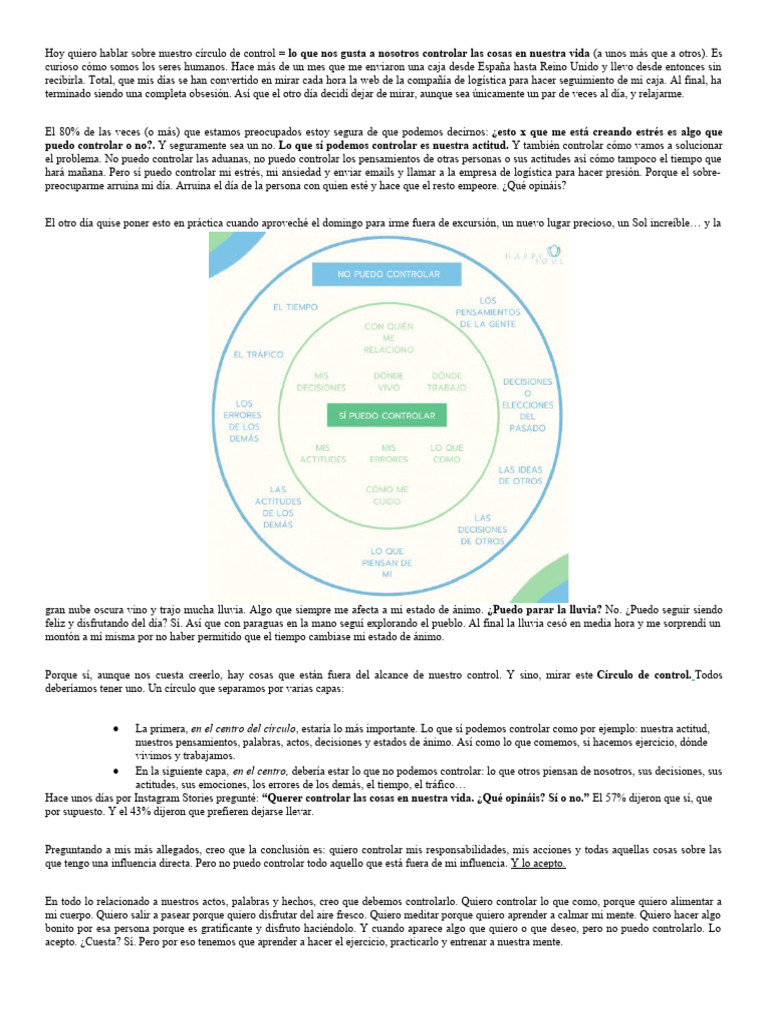 Circulo de Control | PDF
