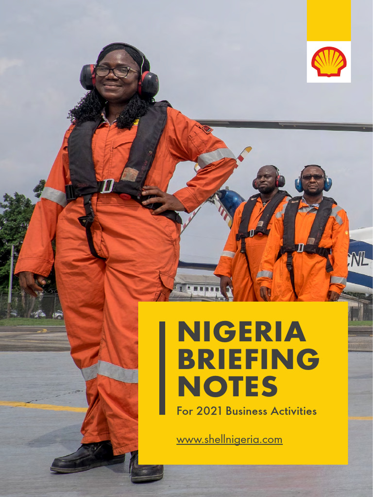 Shell Nigeria Briefing Notes 2021 Updated | PDF | Natural Gas | Nigeria