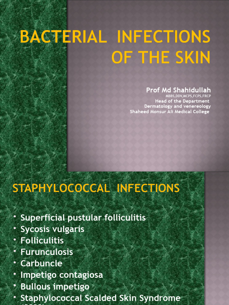 Bact Infc | PDF | Sepsis | Staphylococcus