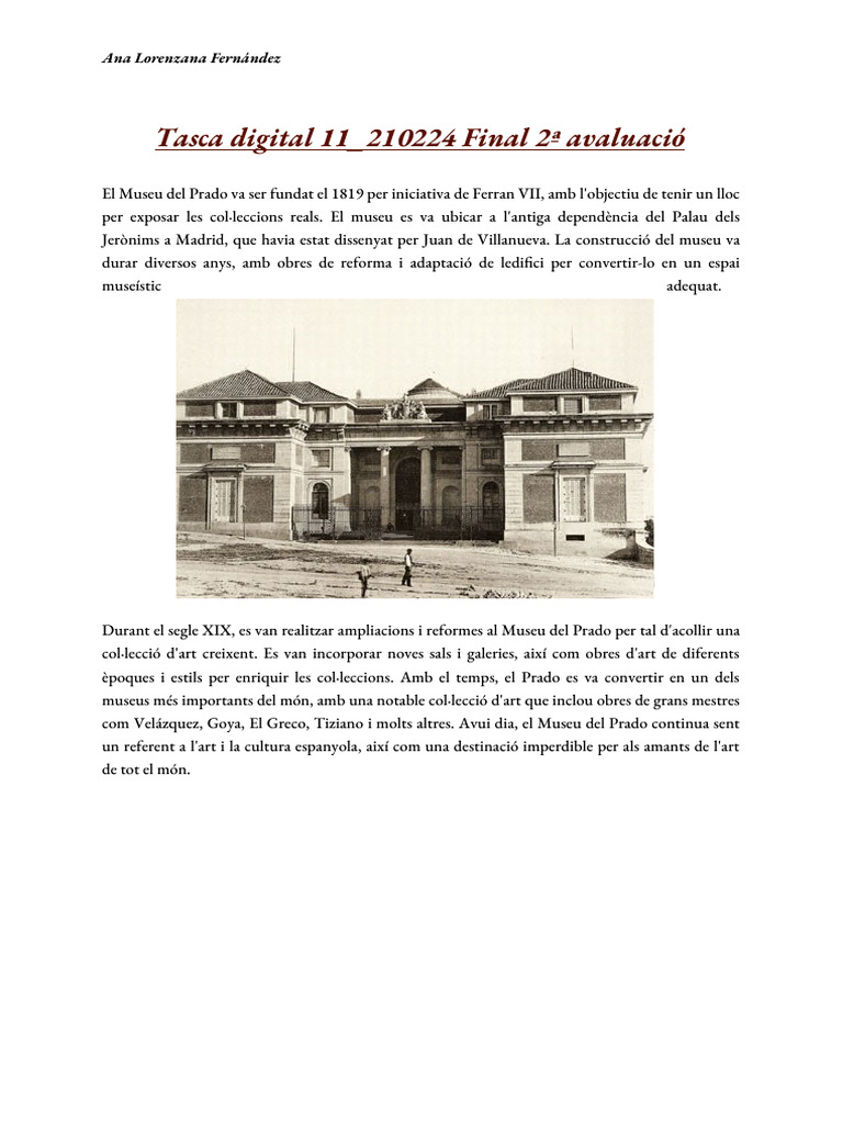 Tasca Historia | PDF