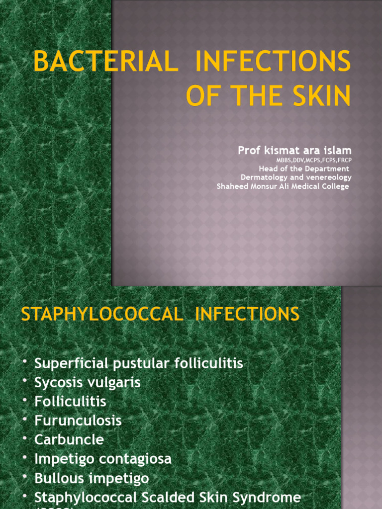Bact Infc | PDF | Sepsis | Staphylococcus