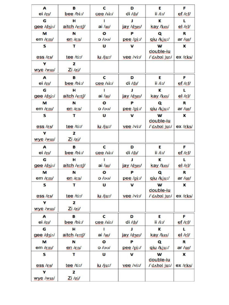 Alphabet | PDF