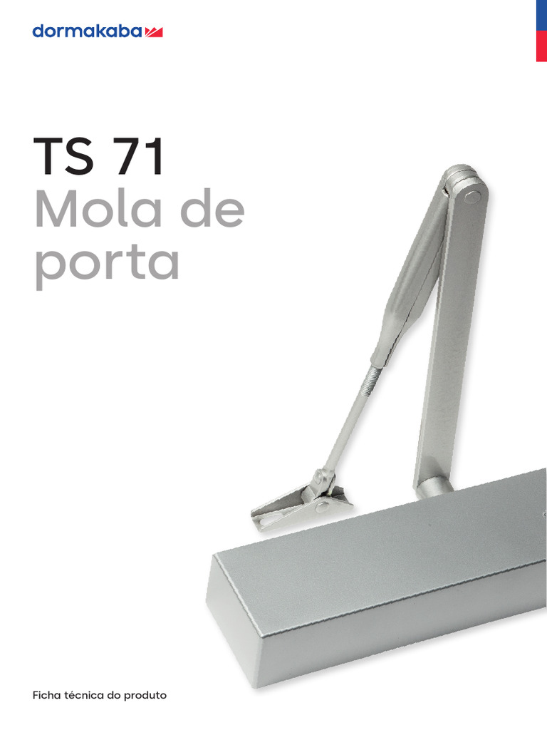 Mola de Porta Ficha Técnica TS 71 PT | PDF