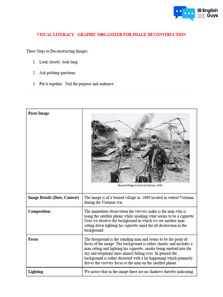 Photograph Analysis | PDF | Image | Composition (Visual Arts)