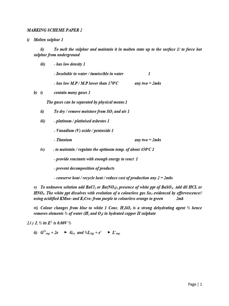 Chem PP2 MS | PDF | Anode | Solid