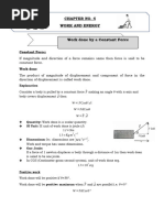 Grade 12 Work, Energy and Power Notes Summarized | PDF | Force ...
