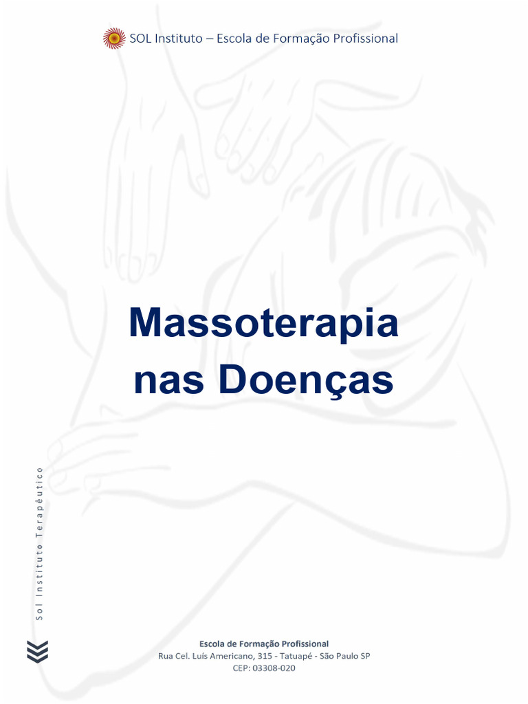 Apostila de Massoterapia nas DoneÃ§as - Sol Instituto (1) | PDF ...